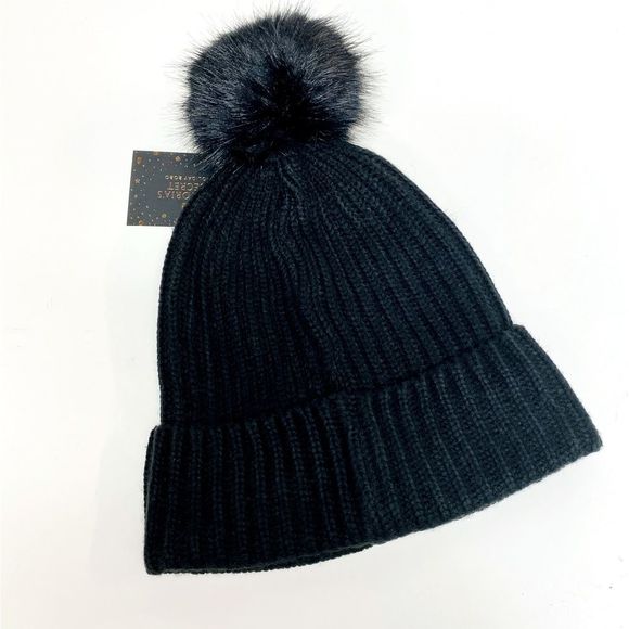 Victoria's Secret | Accessories | New Victorias Secret Hat Pom Pom ...